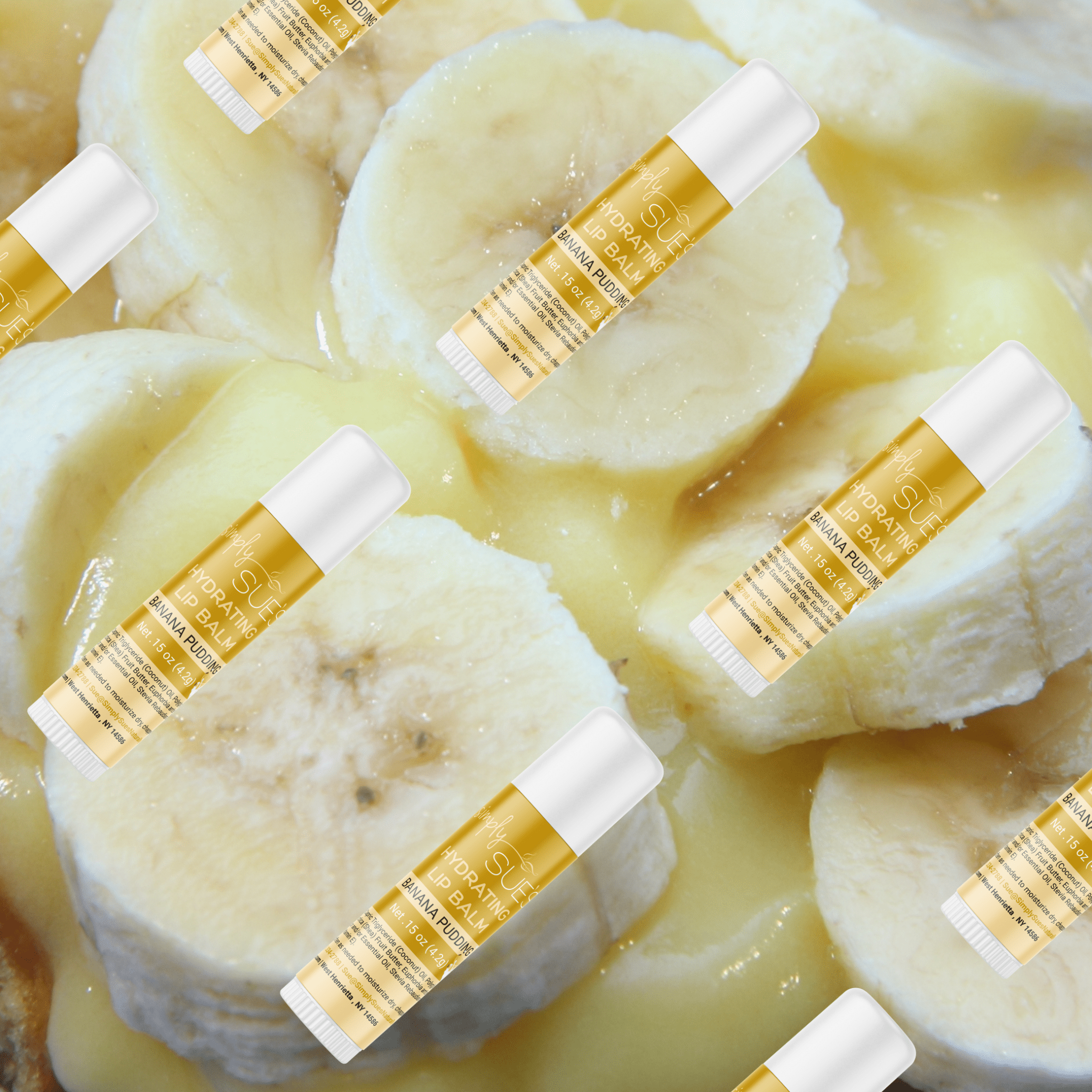 Moisturizing Banana Pudding Lip Balm for Dry Lips – Simply Sues ...